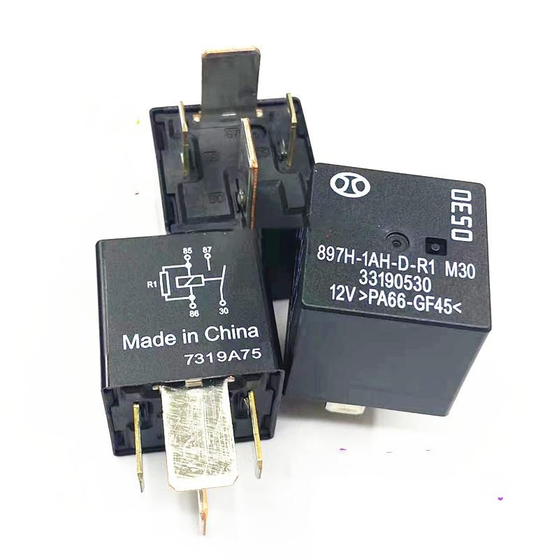 Relay 897H-1AH-D-R 12V80A 4-pin high-power automotive relay suitable ...