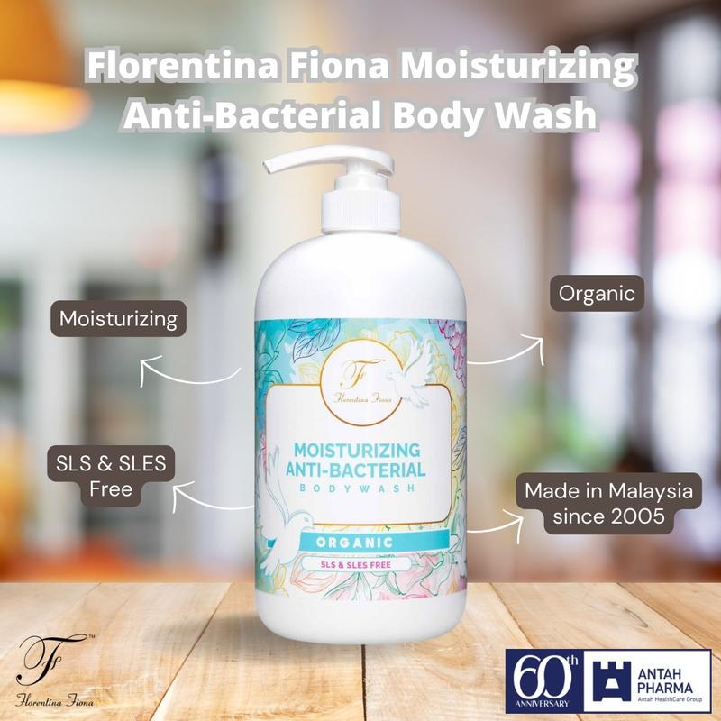 Florentina Fiona Antibacterial Organic Shower Gel 1000ml - TikTok Shop Malaysia