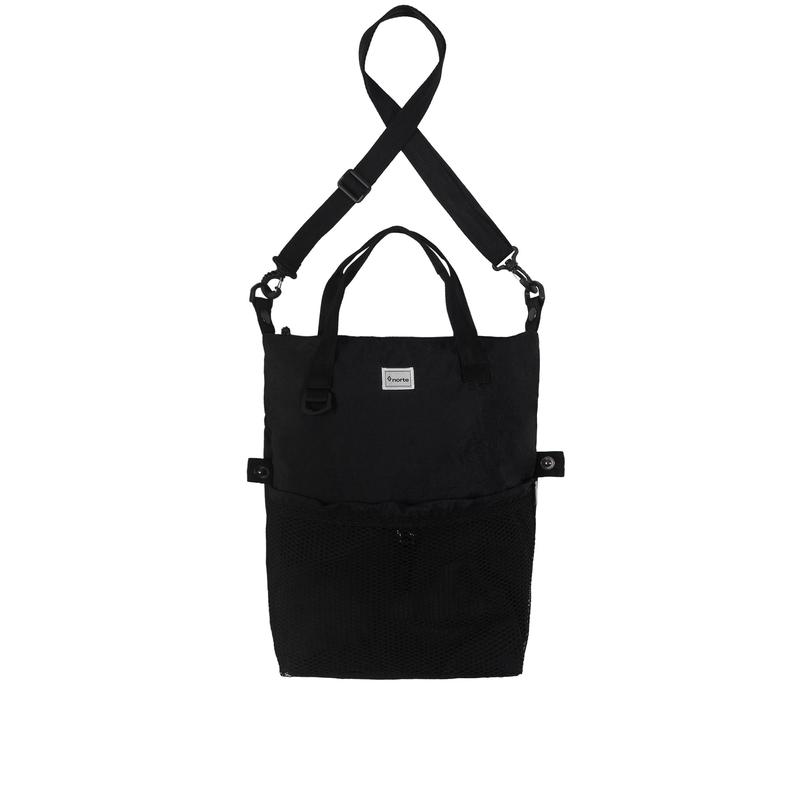 Norte Sling Bag Medium Tripa - Black - Taslan Dusky Crinkle - Shop ...