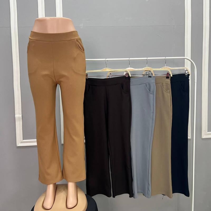 Seluar Bootcut Pants Wanita Dewasa Afa Design Fashion, Kain Memeri ...