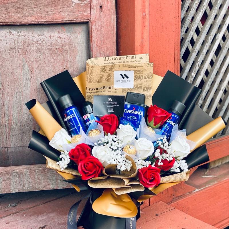 Set Bouquet Dashing + Roses - TikTok Shop Malaysia