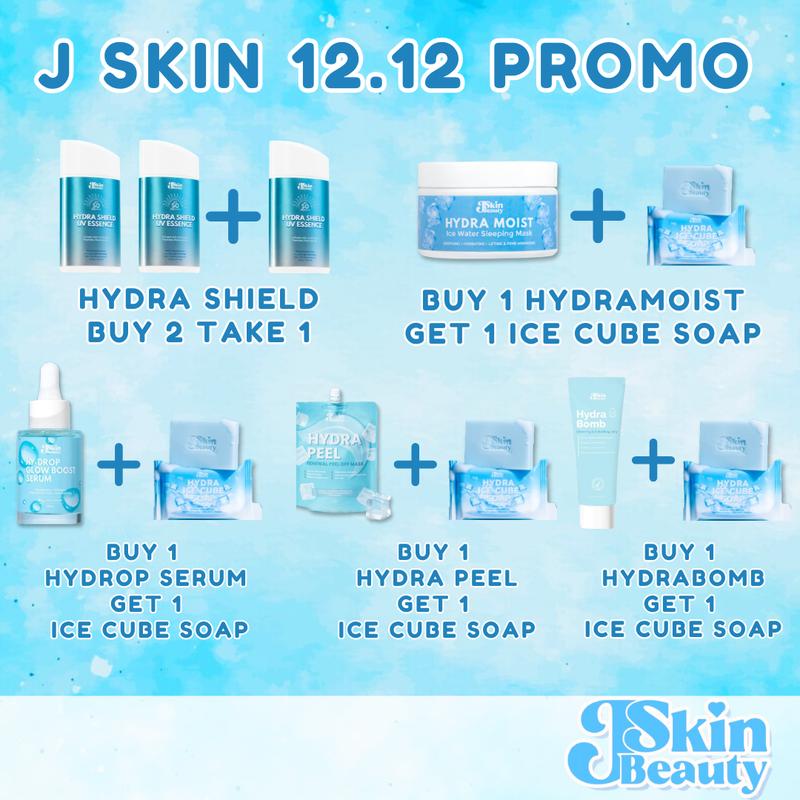 Jskin HYDRA SHIELD UV ESSENCE SPAF50 PA++++ 50ML FACE SUNSCVREE ...