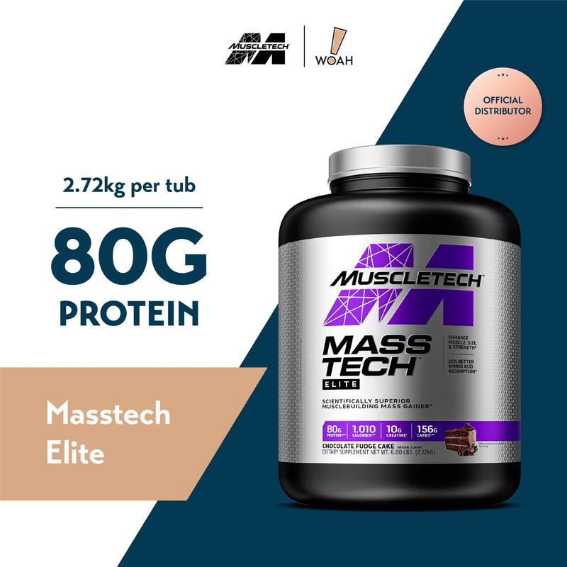 MuscleTech MassTech Elite (6lbs) - Weight Lifting Supplement - TikTok ...