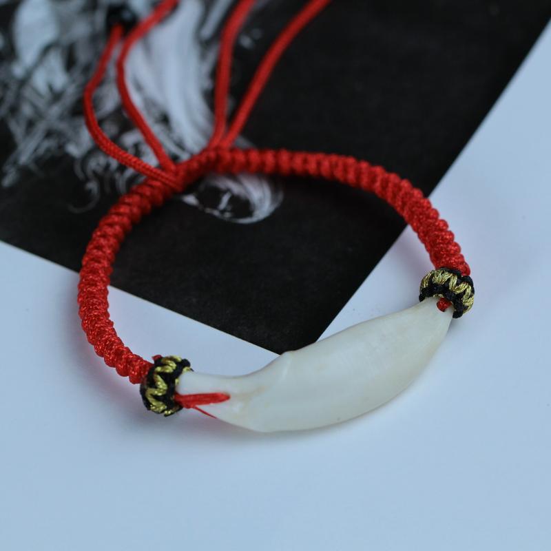 Authentic men's Wolf tooth pendant Authentic Black dog tooth - TikTok ...