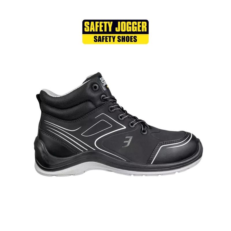 Flow S3 Mid safety jogger shoes boots esd kasut pu mesh kasu - TikTok ...