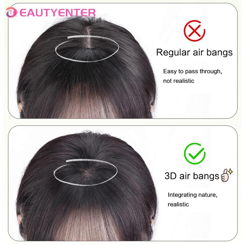 Fashion BeautyEnter Synthetic hair Bangs Hair Extension Fake - TikTok ...