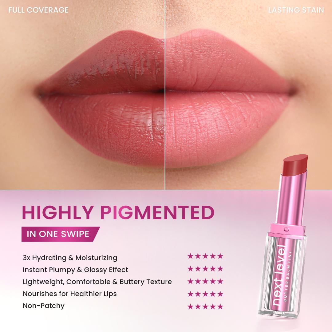 HANASUI Next Level Butter Balm Tint - Color Butter Balm Tinted Lip Balm ...