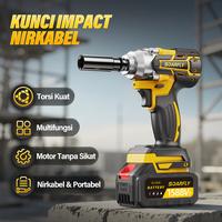 Promo 【Gajian Sale Ramadan】 SOARFLY Cordless impact Wrench motor tanpa ...