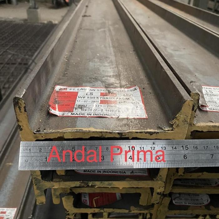 Jual WF Panjang 6 Meter - Besi Baja IWF - Wide Flange Beams - Andal ...