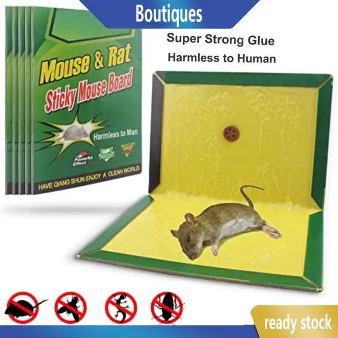 Rat Sticky Glue Trap Boards for Pest Control Rat Glue Board Tikus ...