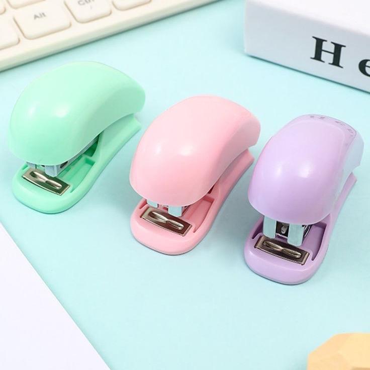 Stapler Mini Aesthetic Warna Pastel – Lucu & Praktis - Stapler - Shop ...