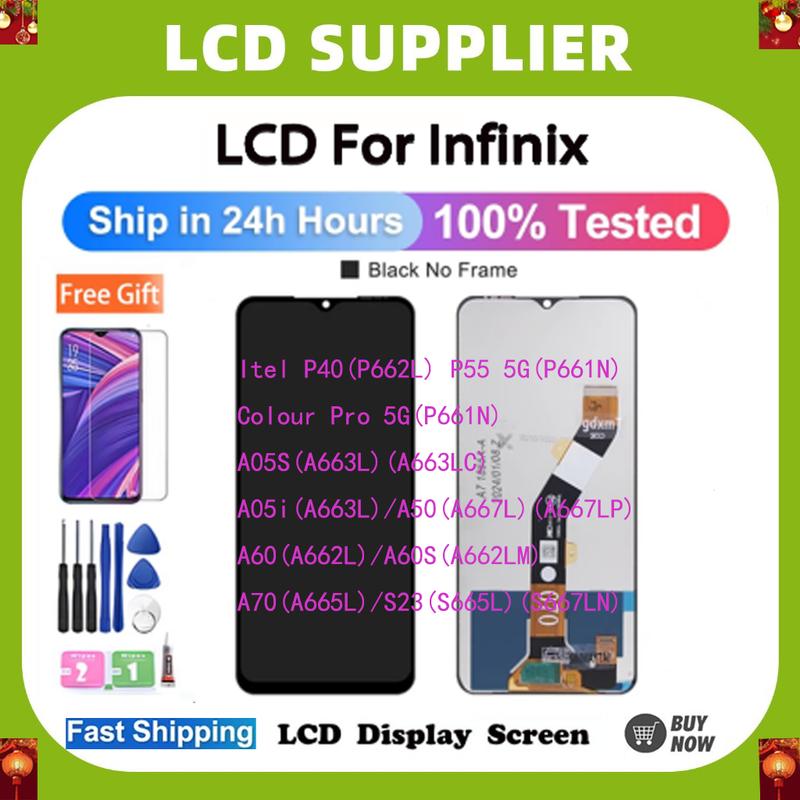For Infinix Itel P40(P662L)/P55 5G(P661N)/Colour Pro 5G(P661N)/A05S ...