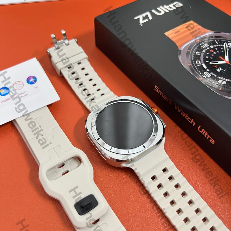 New round watch For Samsung Galaxy Z7 Ultra Smart Watch Waterproof ...
