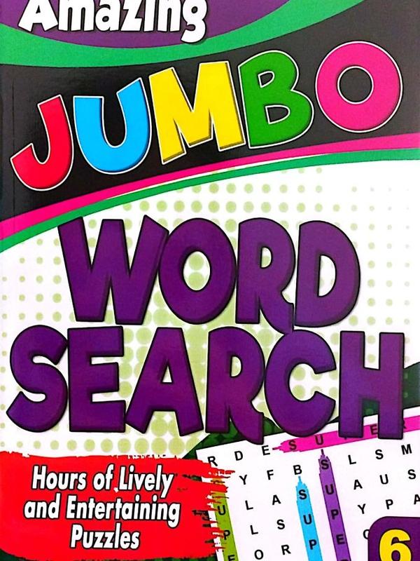 [Mind To Mind] Word Search Amazing Jumbo Book 6 400 Pages - Shop ...
