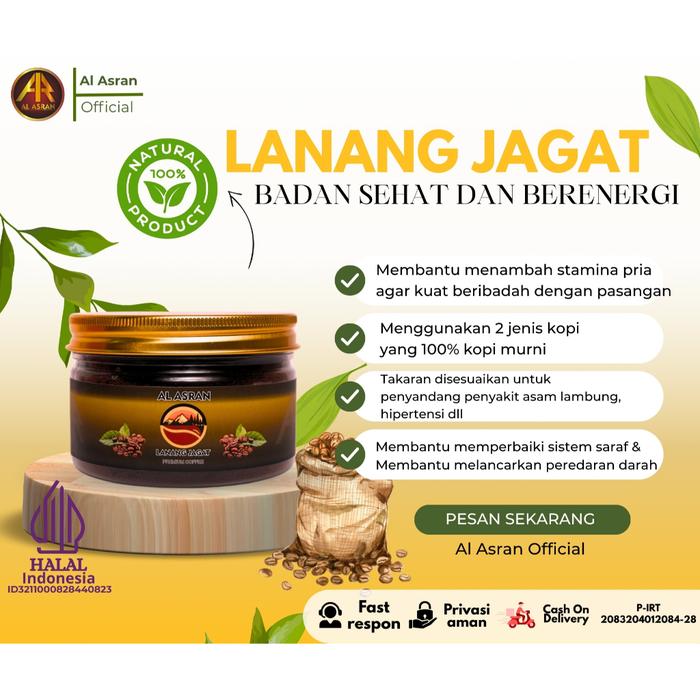 Jual kopi lanang jagat AL ASRAN premium coffee untuk pria dan wanita ...