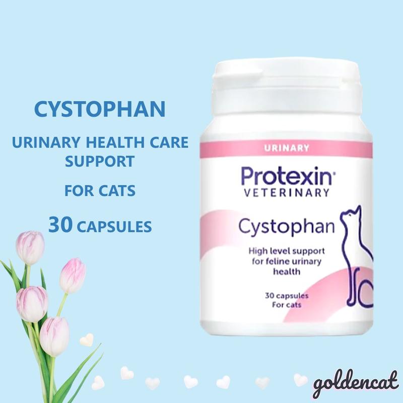 Protexin Veterinary Cystophan for Cats ~ 30 capsules (EXP 04/2026 ...