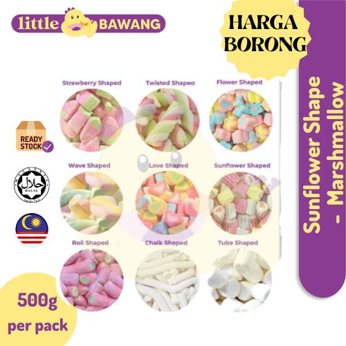 Marshmallow Bulk Pack Cotton Candy 250g 500g Flower Wave Twisted ...
