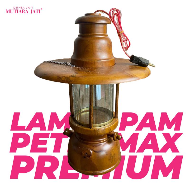 Mutiara Jati Lampu Pam PREMIUM (L) Petromax Hiasan Kayu Jati - TikTok ...