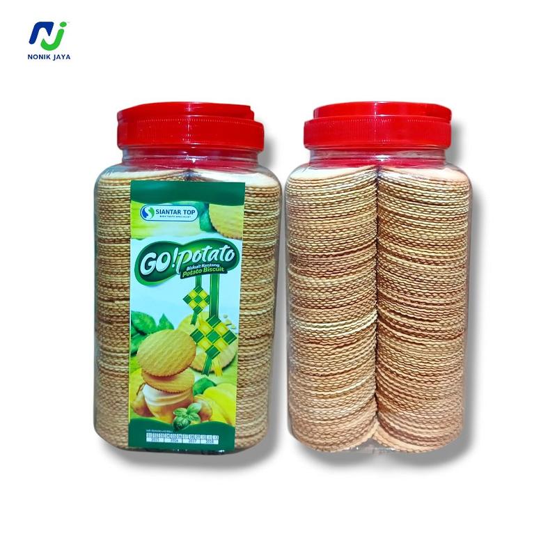 ( RAMADHAN SALE ) Go Potato Biskuit Kentang Toples@950g - Shop | Tokopedia
