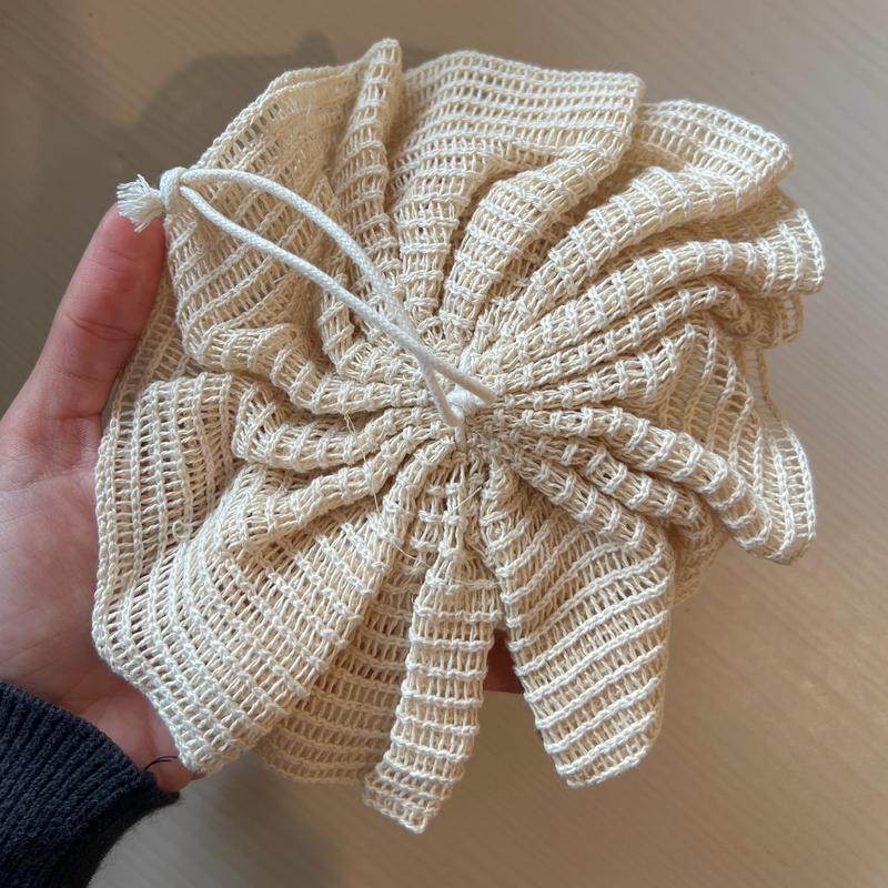 OG Ramie Shower Puff - A natural alternative to plastic poufs, - TikTok ...