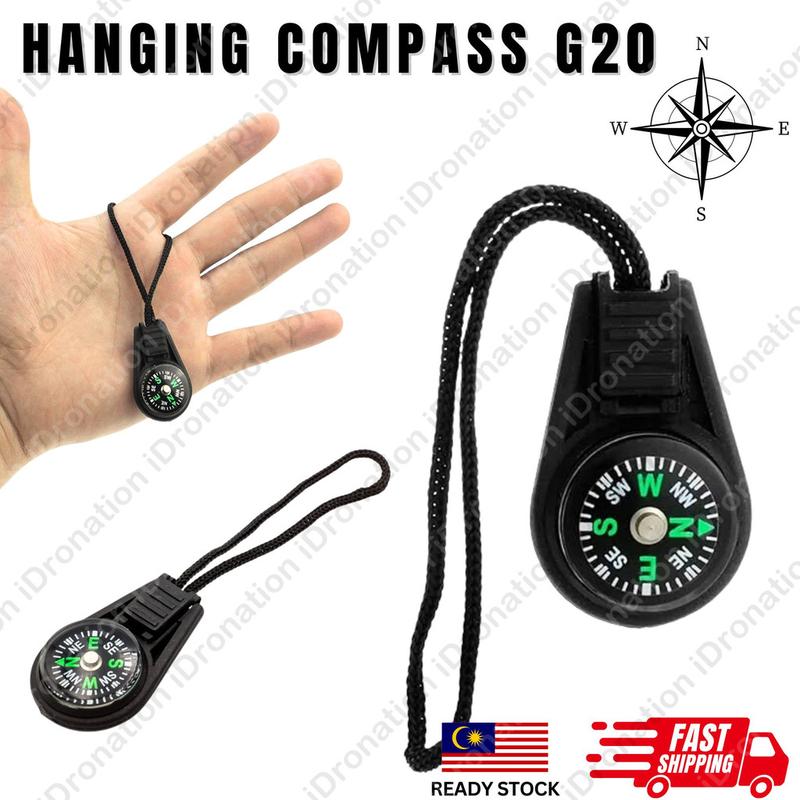 Penunjuk Arah Mini Pocket Compass 1Pc With Zipper Pull Outdoor - TikTok ...