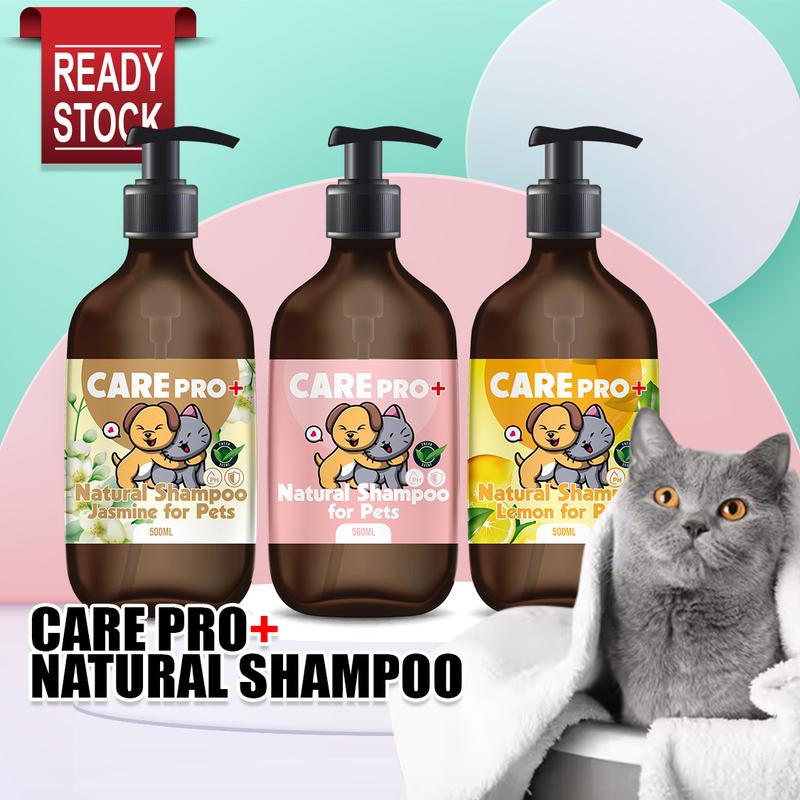 Pet Dog Cat Natural Shampoo 500ML Antibacterial Shower Gel for - TikTok ...