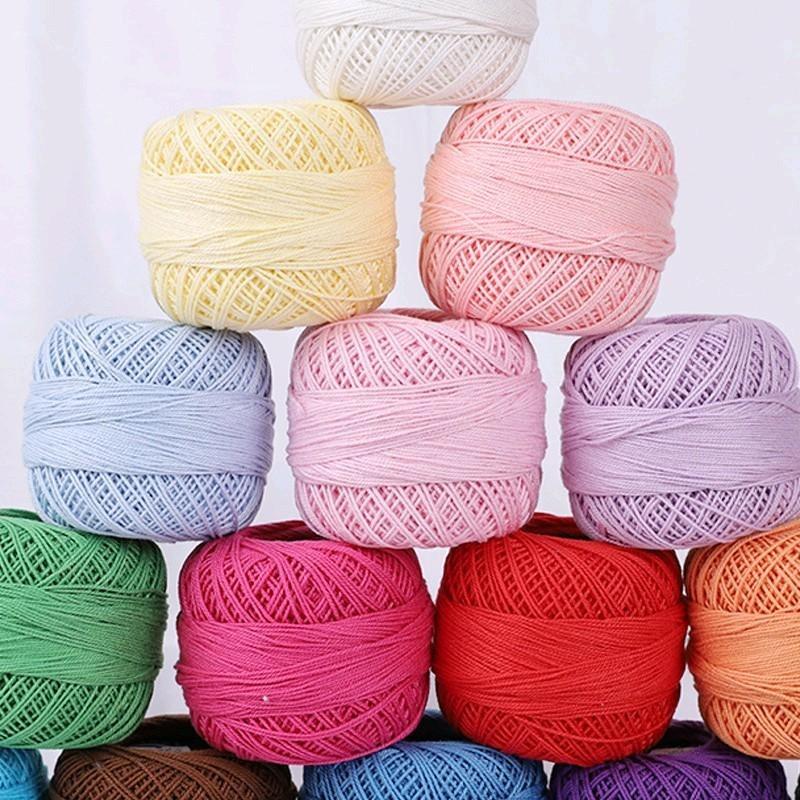 No. 3 Lace Thread Crochet Thread 100% Cotton 3# 1.2MM Diameter - TikTok ...