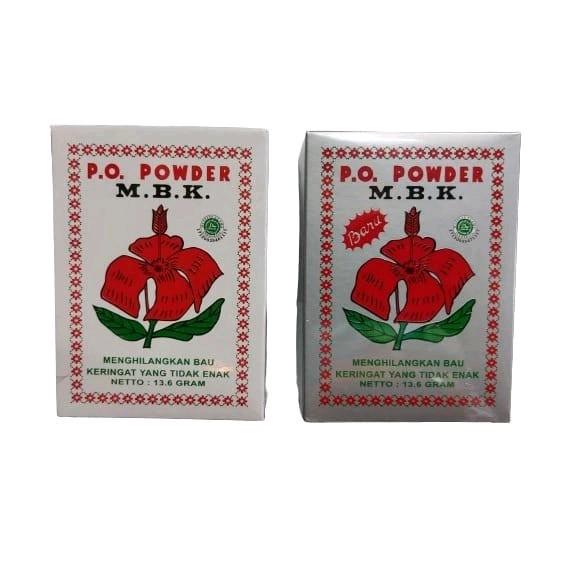 Bedak Mbk Powder / Deodorant Penghilang Bau Ketiak / Bedak Sachet ...