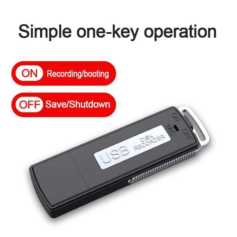 Perakam suara USB 2-dalam-1, pen, diktafon, Pemacu kilat, cakera ...