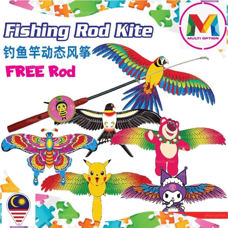 50CM WAU PANCING+PANCING BREK TANGAN- LAYANG-LAYANG - TikTok Shop Malaysia