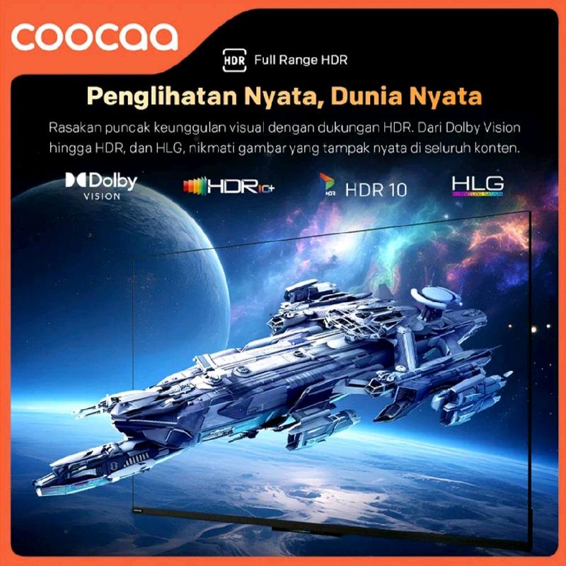 TERBARU COOCAA TV 55 inch X66H - 4K QD-Mini LED - S AI Engine - Matte ...