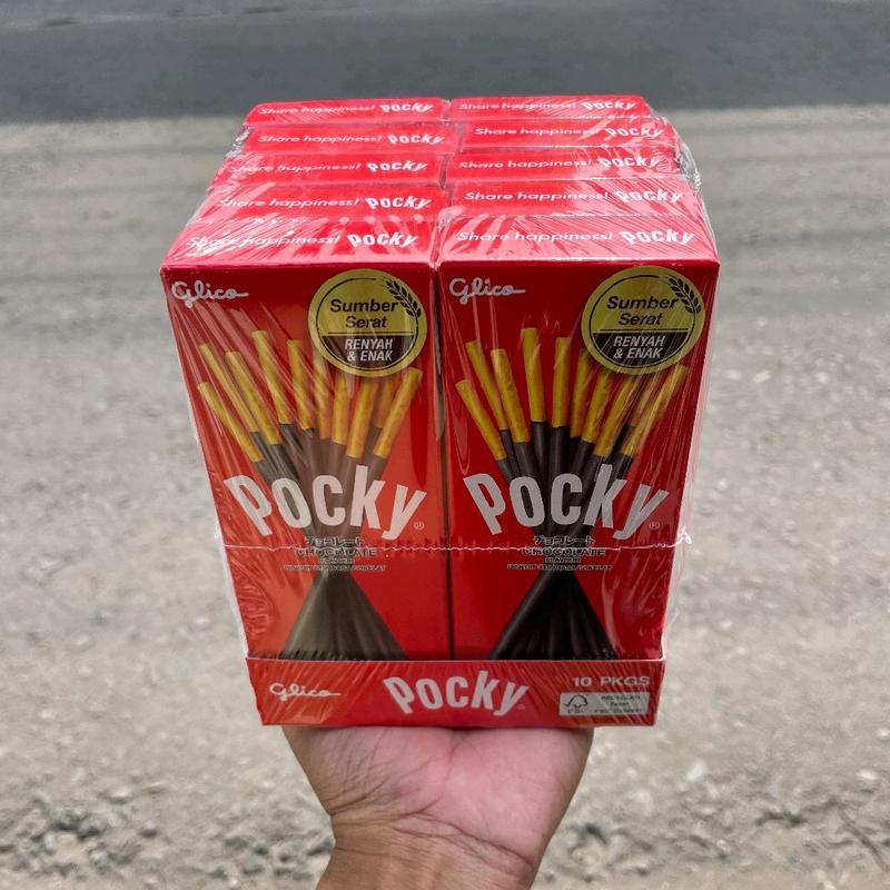 Pocky 10pcs Cokelat, Strawberry, Susu Coklat, Es Krim, Susu Vanilla ...