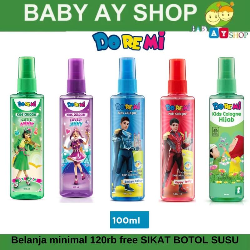 Terbaru! Doremi Kids cologne 100ml Minyak Wangi Anak Karakterr - Shop ...