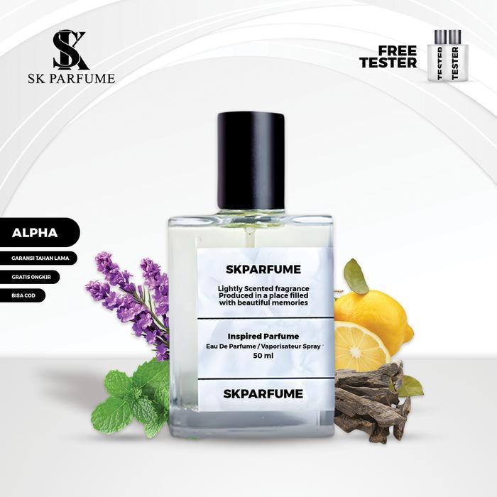 Promo ! [Sk Parfume] Alpha - Parfum Aroma Mewah Dan Kalem Lama By Sk ...