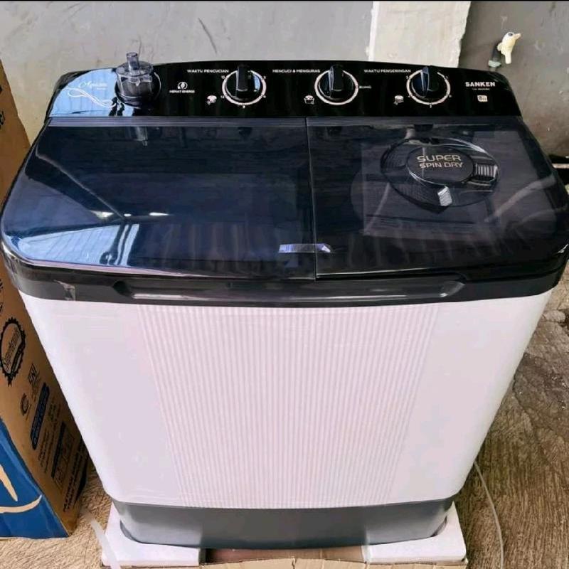 (EXCLUSIVE LIVE) M3sin CUc1 2 Tabung Kapasitas 8 Kg Transparan TW 8900 ...