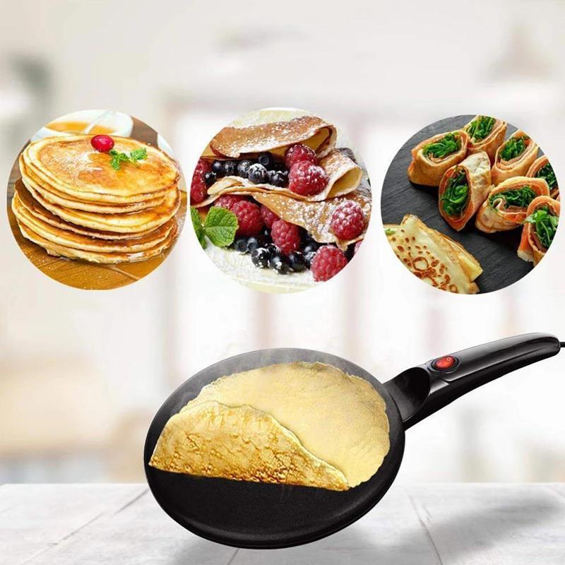 SKplus Multi Functional Electric Pancake Machine Crepe Maker - TikTok ...