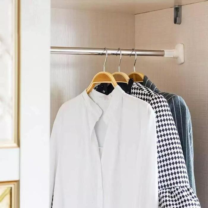 Tiang Fleksibel / Tiang Pintu / Tiang Gorden Tiang Jemuran Multifungsi ...