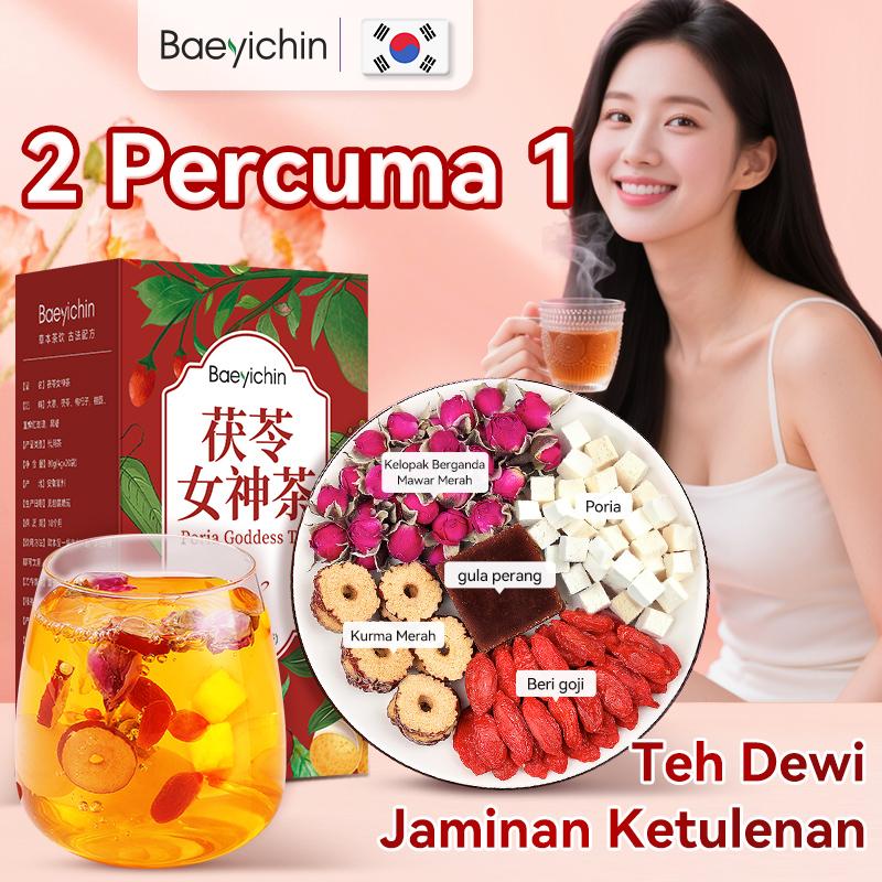 Teh Mawar Baeyichin, Jenama Korea, Teh Herba Pemutih, Organik, Buah ...