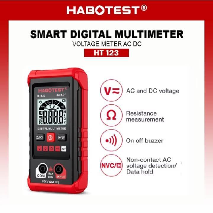 HABOTEST Multimeter Digital multitester digital Otomatis 600 - Shop ...