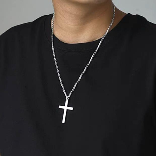 KALUNG PRIA WANITA MODEL LIONTIN SALIB TERLARIS Aksesoris Couple - Shop ...