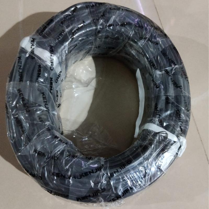 [COD] Kabel hitam minimalis 1 meter tebal 2 x 0.75 mm - Shop | Tokopedia