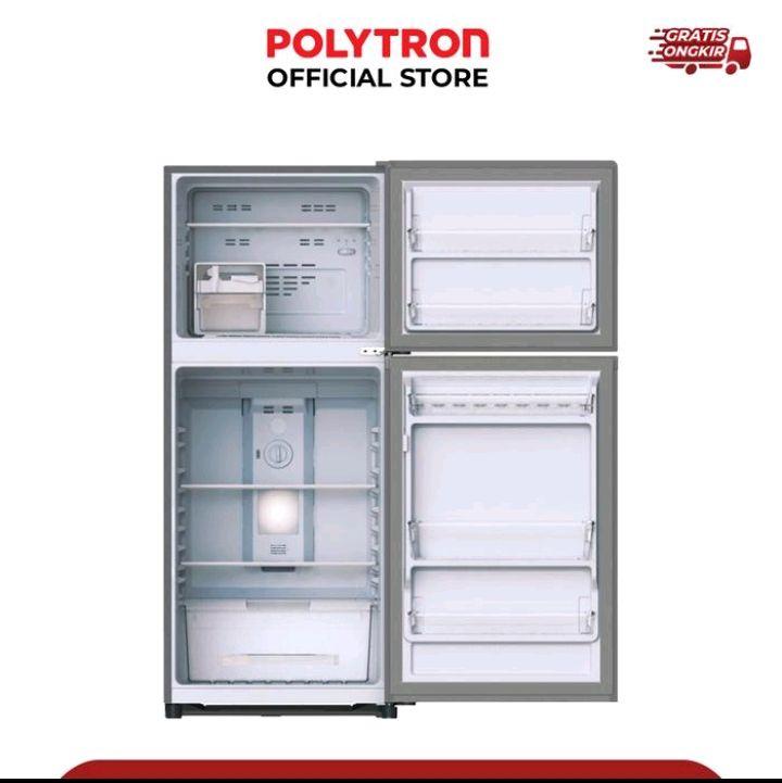 POLYTRON Kulkas 2 Pintu 220 Liter Inverter Belleza JUMBO PRW 23VX ...