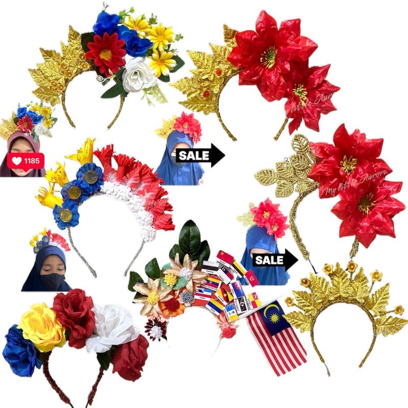 Cekak Bunga Lintang | cekak Kemerdekaan | Merdeka headpiece | hari ...