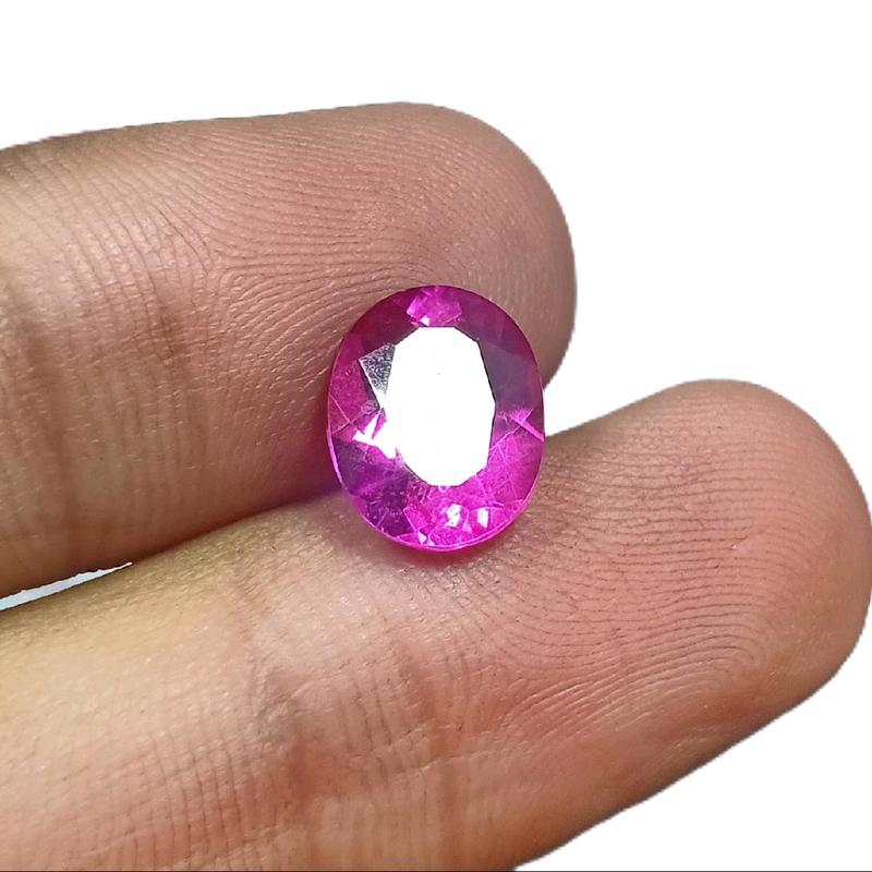 Batu Permata Pink Topaz Asli dari Brazil Bersertifikat - Shop | Tokopedia