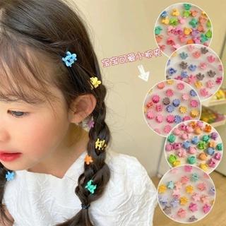 Kid Colourful Small Hair Clips Clips Rambut Children Rainbow - TikTok ...