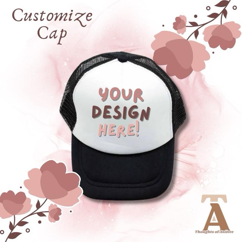 CUSTOMIZE/PERSONALIZE NET CAP - TikTok Shop Philippines