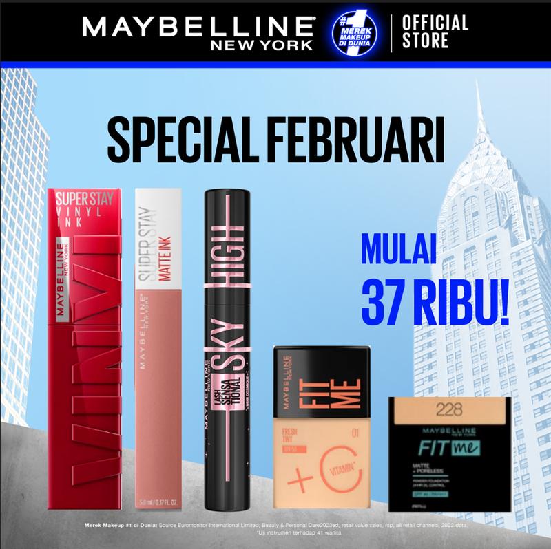 [SPECIAL 2.2] MAYBELLINE Harga Spesial - Shop | Tokopedia