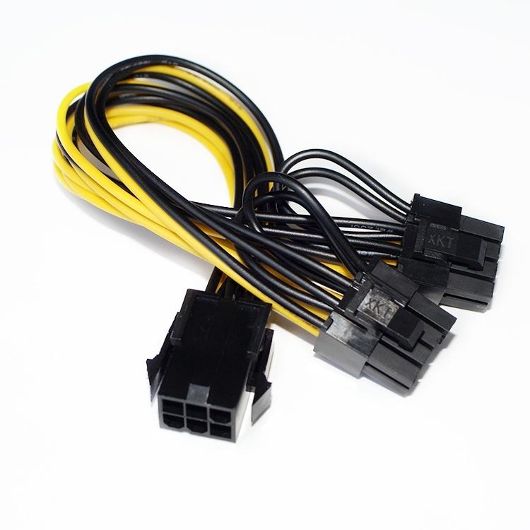 Video card 6P to dual 8P video card adapter cable Video card - TikTok ...