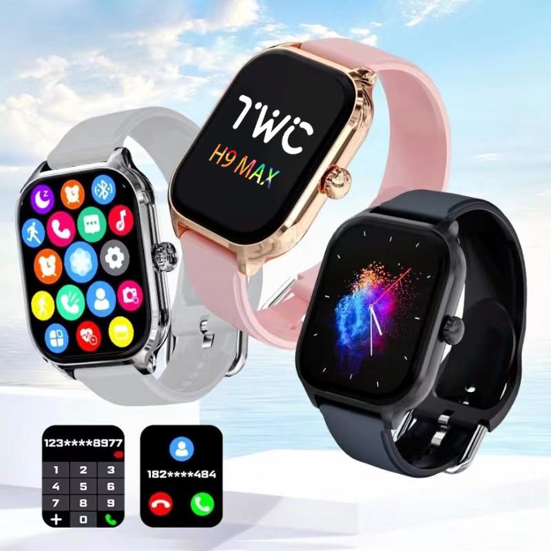 2024 Newest Smar twatch H9 Men Women Sports Watch 2.01" HD Touch ...