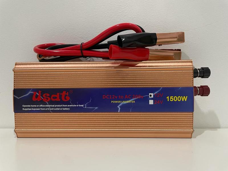Power Inverter 1500 Watt 12 Volt / Inverter 1500W DC 12V to AC - Shop ...